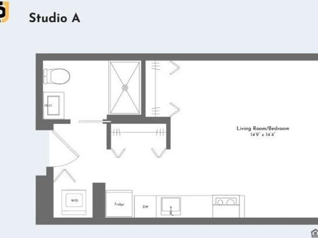 295J Studio Apartment for Rent at 295 Johnston Ave, Jersey City, NJ 07304 Liberty State Park
