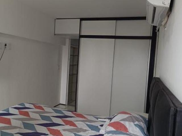 2 opções de quarto em apartamento mobiliado
