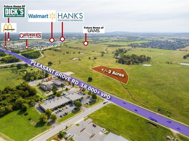 2 Ac W Pleasant Grove Rd Lot 7, Rogers, AR 72756