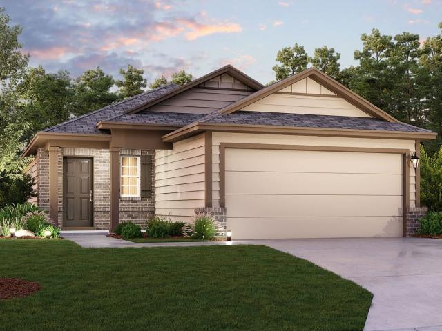 2 Bed, 1 Bath New Home plan in New Braunfels, TX