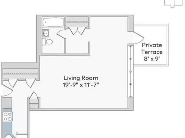 2 Bed 2 Bath
