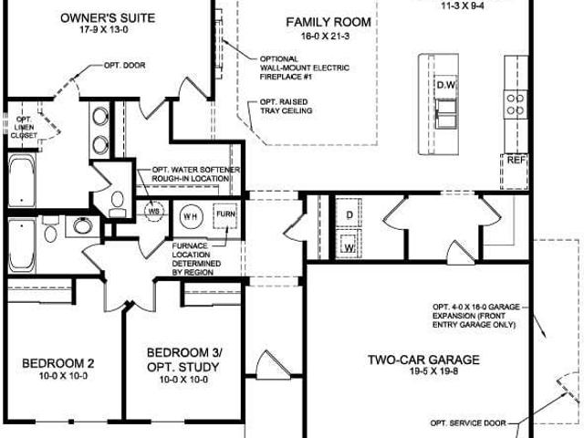 2 Bed, 2 Bath New Home plan in Ashville, OH