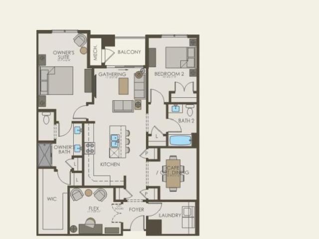 2 Bed, 2 Bath New Home plan in East Providence, RI