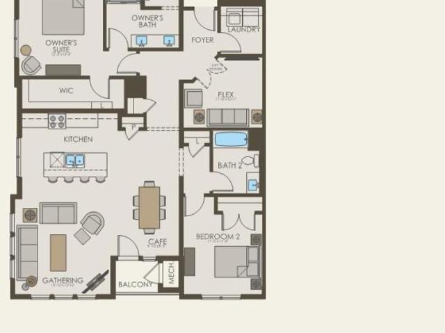 2 Bed, 2 Bath New Home plan in East Providence, RI