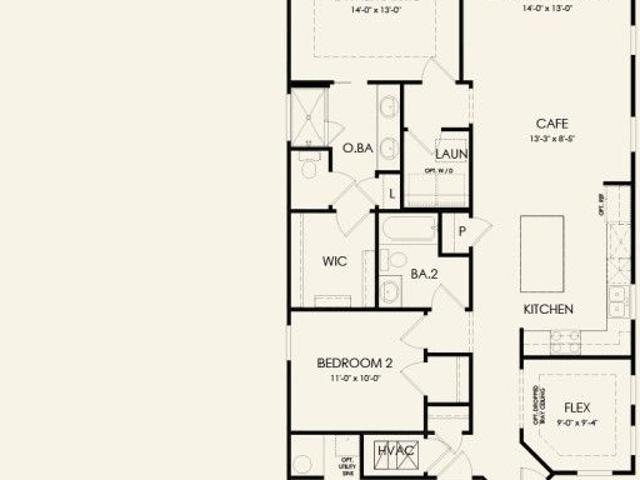 2 Bed, 2 Bath New Home plan in Greensboro, GA