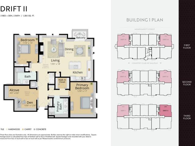 2 Bed, 2 Bath New Home plan in Halifax, MA