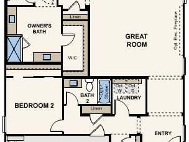2 Bed, 2 Bath New Home plan in Las Vegas, NV