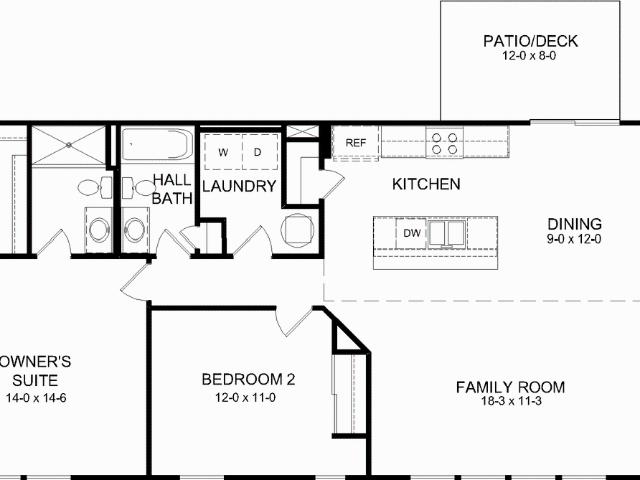 2 Bed, 2 Bath New Home plan in Ludlow, KY