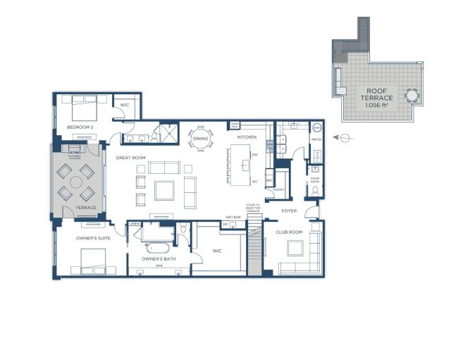2 Bed, 2 Bath New Home plan in Naples, FL