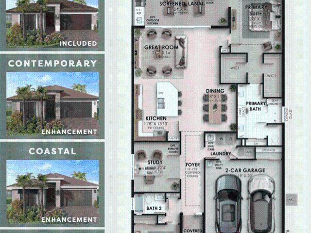 2 Bed, 2 Bath New Home plan in Port Saint Lucie, FL
