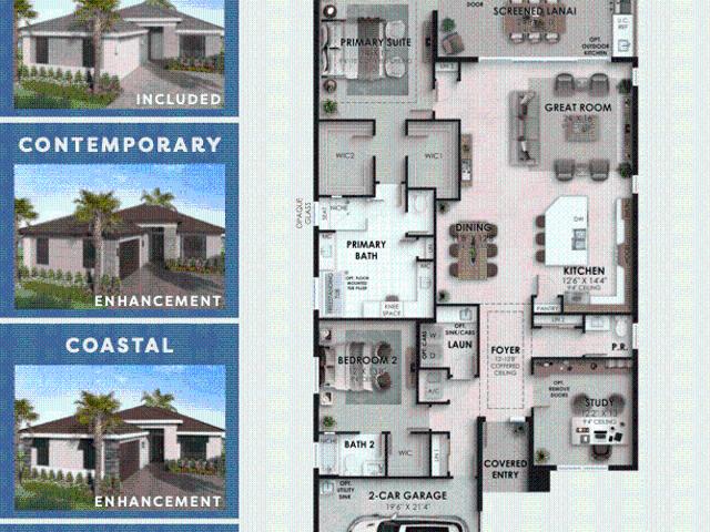 2 Bed, 2 Bath New Home plan in Port Saint Lucie, FL