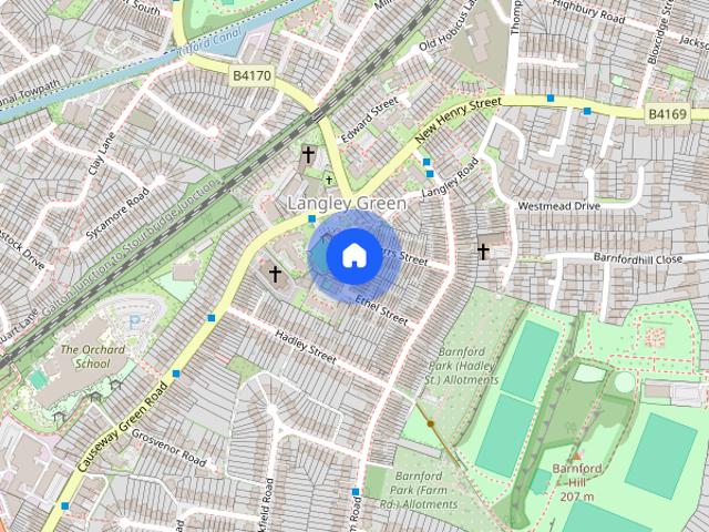 2 bed end of terrace house to rent in CROSS STREET OLDBURY