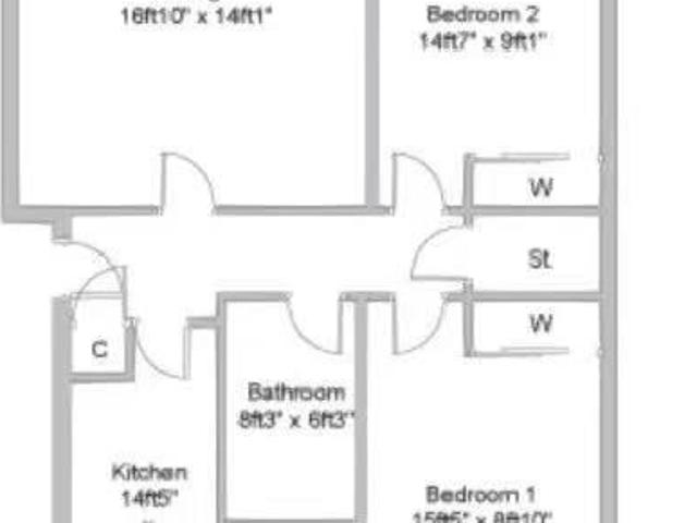 2 Bed Flat, Dunaskin St, G11