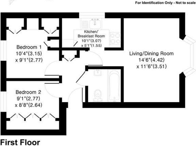 2 bed flat for sale