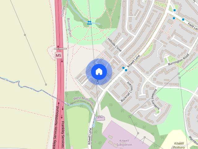 2 bed flat to rent in CLENT WAY BARTLEY GREEN