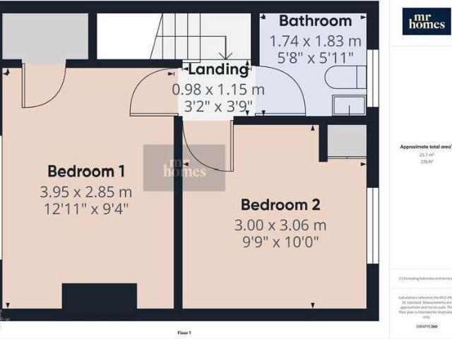 2 bed house for sale