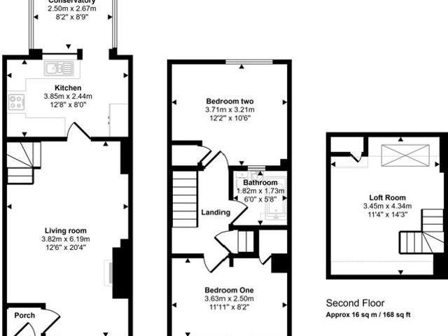 2 bed house for sale