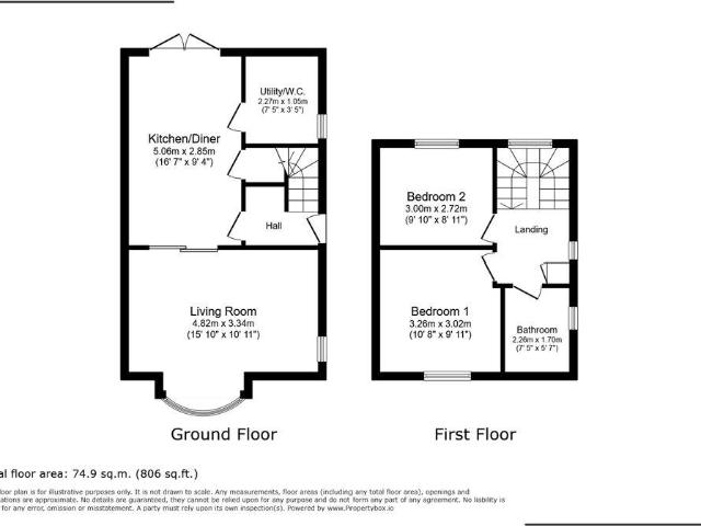 2 bed house for sale