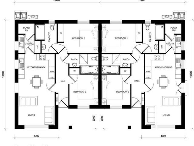 2 bed house for sale