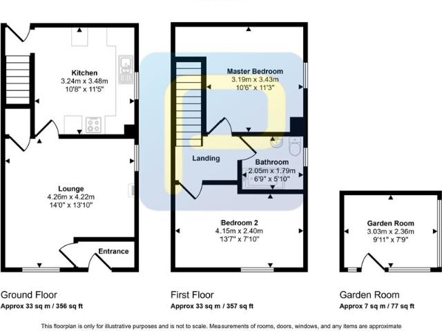 2 bed house for sale