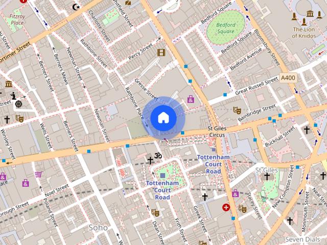 2 BED in 49 Hanway Street, City Of Westminster, London, W1T 1AY