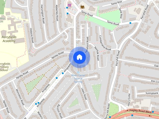 2 bed semi detached house to rent in CHARTER PLACE OLDBURY