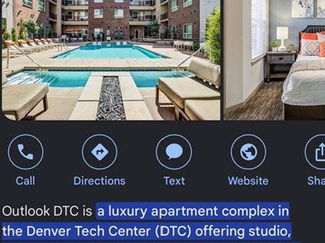2 bedroom, 2.5 bathroom in DTC