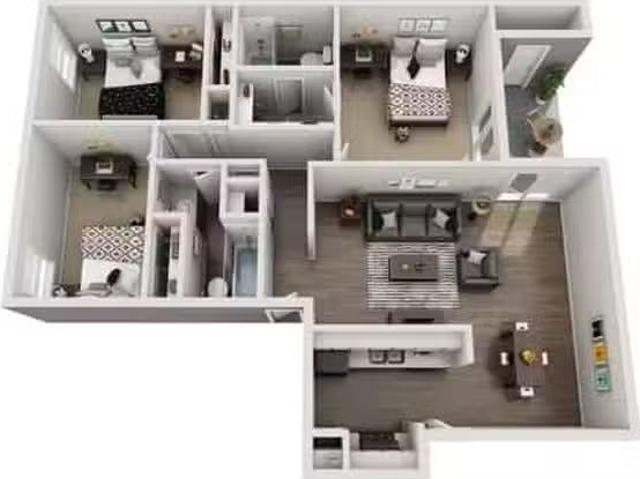 2 Bedroom 2 Bathroom