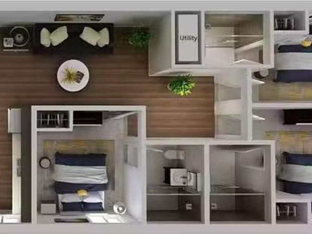 2 Bedroom 2 Bathroom Standard