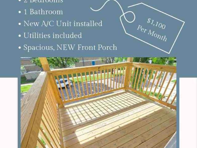2 Bedroom Condo for Rent at 1208 Princeton Ave #2, Kalamazoo, MI 49007 Northside