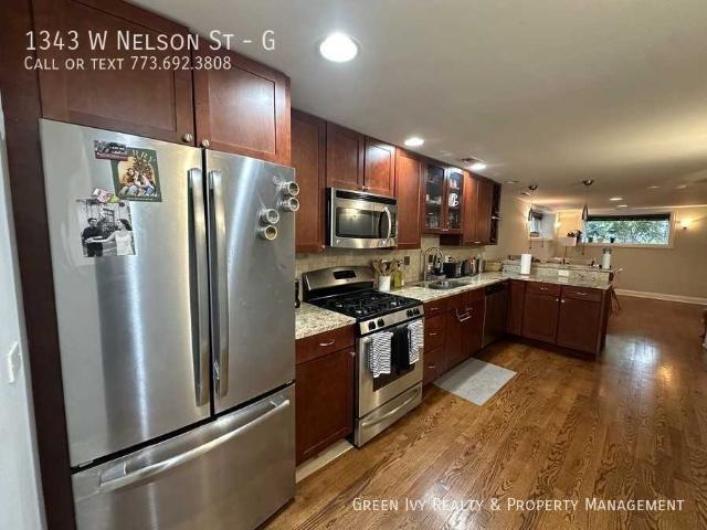 2 Bedroom Condo for Rent at 1343 W Nelson St #G, Chicago, IL 60657 Lakeview