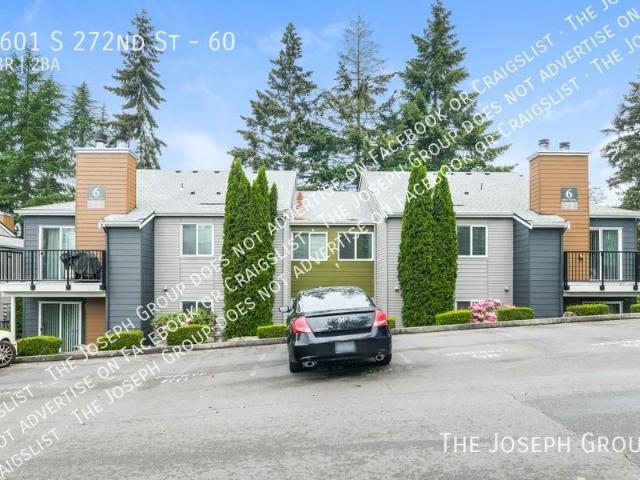 2 Bedroom Condo for Rent at 2601 S 272nd St #60, Kent, WA 98032