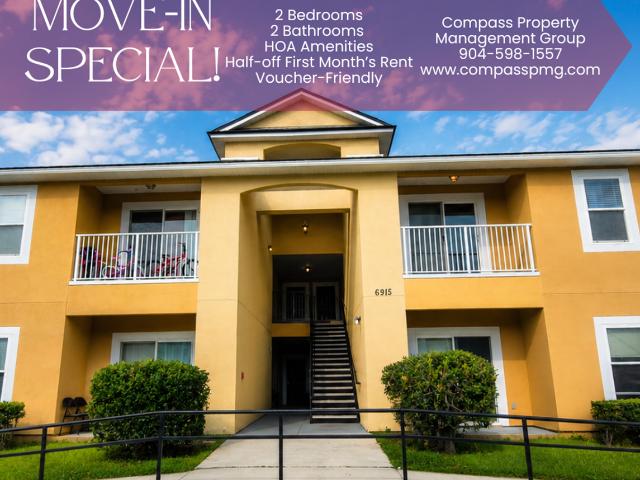 2 Bedroom Condo for Rent at 6915 Ortega Woods Dr #11, Jacksonville, FL 32244 Duclay Forest