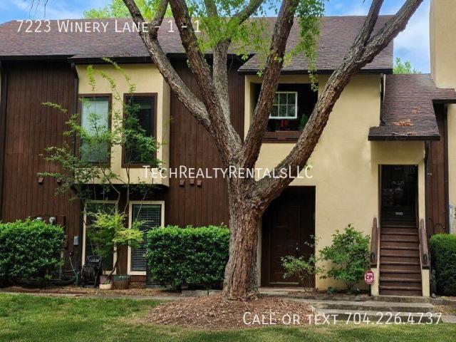 2 Bedroom Condo for Rent at 7223 Winery Ln #1, Charlotte, NC 28227 Becton Park