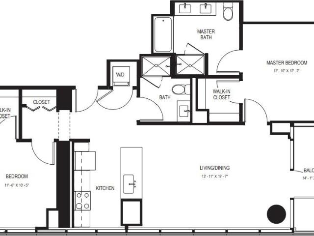 2 bedroom, Chicago IL 60654 86786614