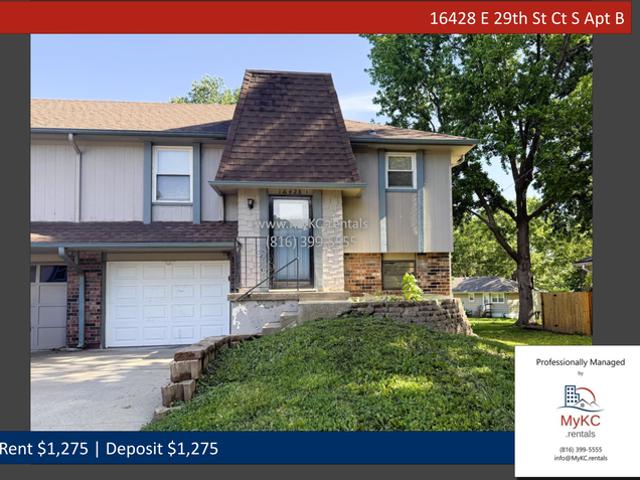 2 Bedroom Apartment for Rent at 16428 East 29th Street Circuit South #B, Independence, MO 64055 Sycamore