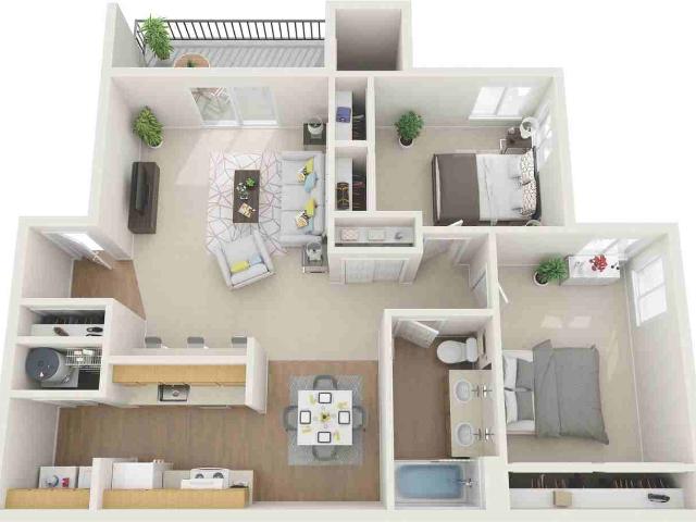 2 Bedroom Apartment for Rent at 16916 Se Powell Blvd #7, Portland, OR 97236 Centennial