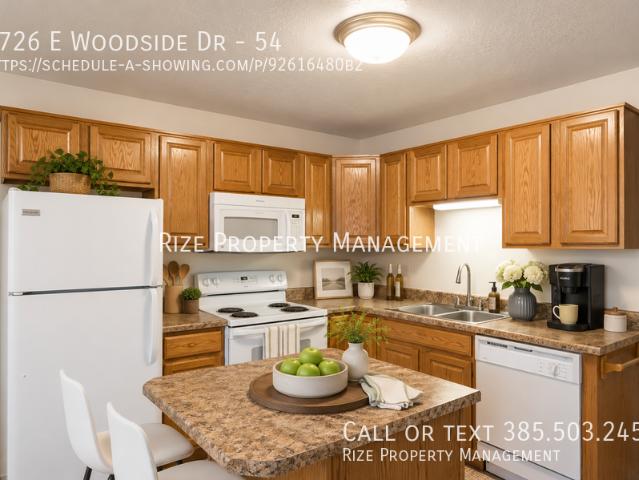 2 Bedroom Apartment for Rent at 1726 E Woodside Dr #54, Holladay, UT 84124 Holladay