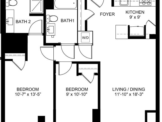 2 Bedroom Apartment for Rent at 104 Canal St #902, Boston, MA 02114 Downtown Boston