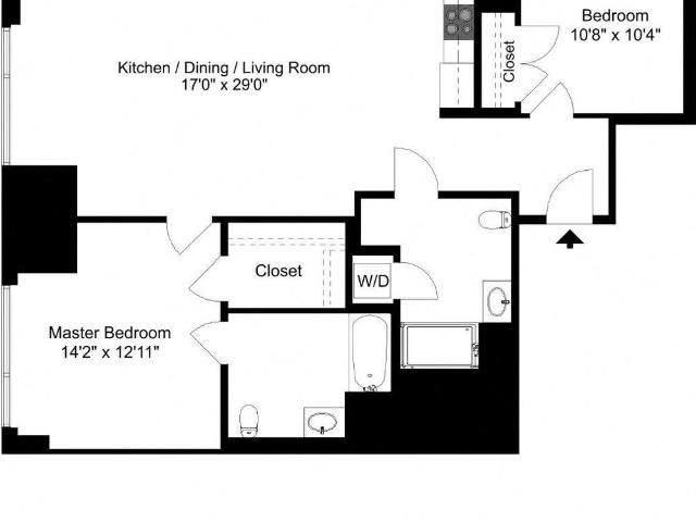2 Bedroom Apartment for Rent at 1333 Boylston St #1118, Boston, MA 02215 Fenway Kenmore Audubon Circle Longwood