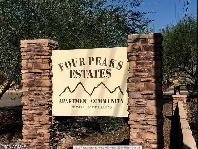 2 Bedroom Apartment for Rent at 2650 East McKellips Road #211, Mesa, AZ 85213