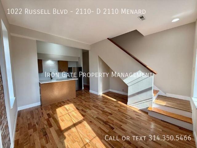 2 Bedroom Apartment for Rent at 2110 Menard St #D, St. Louis, MO 63104 Soulard