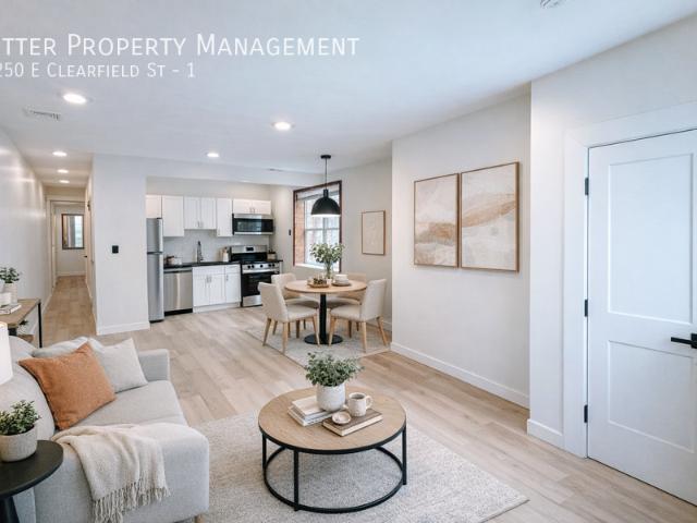 2 Bedroom Apartment for Rent at 2250 E Clearfield St #1, Philadelphia, PA 19134 Port Richmond