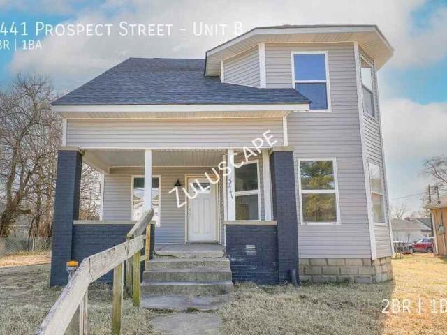 2 Bedroom Apartment for Rent at 3441 Prospect St #B, Indianapolis, IN 46203 Near Southeast
