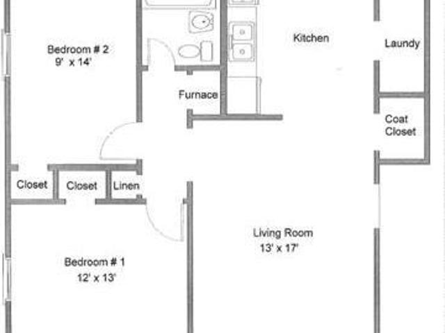 2 Bedroom Apartment for Rent at 3671 Broadway #3, Grove City, OH 43123