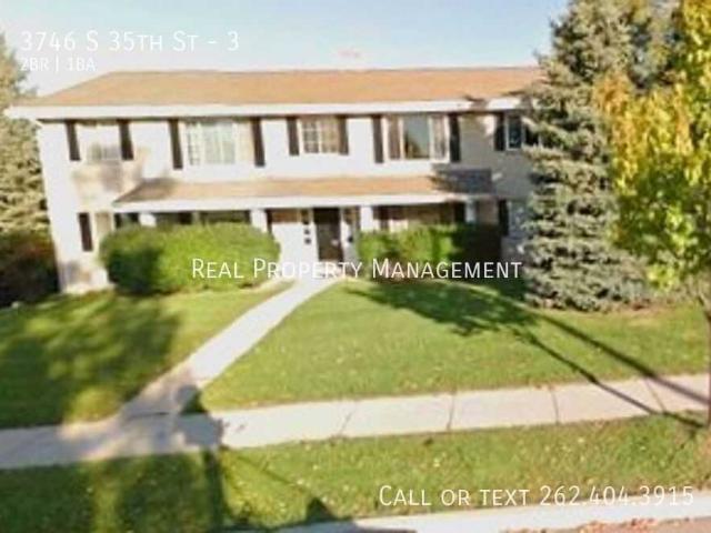2 Bedroom Apartment for Rent at 3746 S 35th St #3, Milwaukee, WI 53221