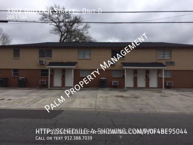 2 Bedroom Apartment for Rent at 3302 Bulloch St #D, Savannah, GA 31405 Jackson Park