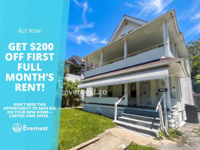 2 Bedroom Apartment for Rent at 3353 E 132nd St #1, Cleveland, OH 44120 Mount Pleasant