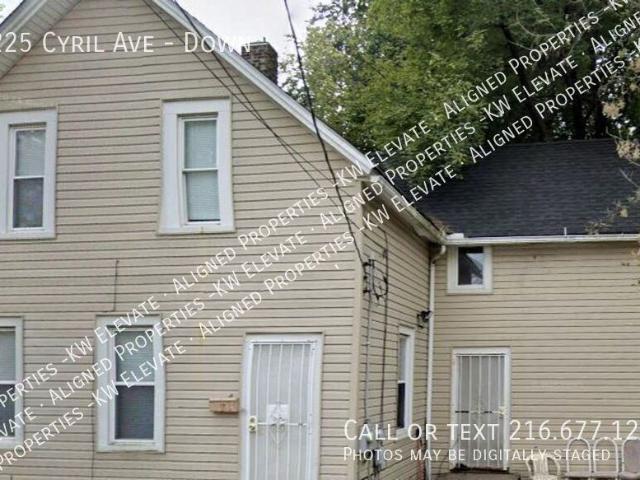 2 Bedroom Apartment for Rent at 4225 Cyril Ave #DOWN, Cleveland, OH 44109 Clark Fulton