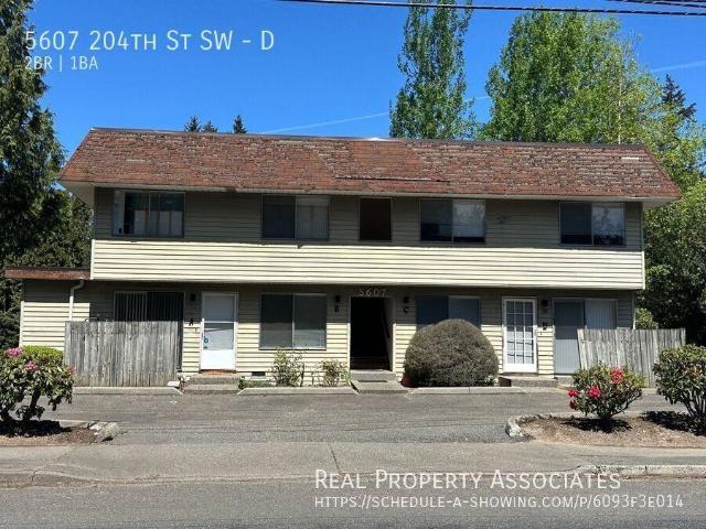 2 Bedroom Apartment for Rent at 5607 204th St Sw #D, Lynnwood, WA 98036